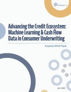 Advancing the Credit Ecosystem: Machine Learning & Cash Flow Data in Consumer Underwriting ...